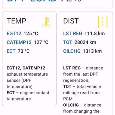 JuneTein - 디젤차 DPF 수치 확인하는 방법 - OBD